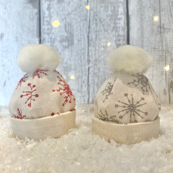 Mini Bobble Hat Decoration – PeppermintFizz